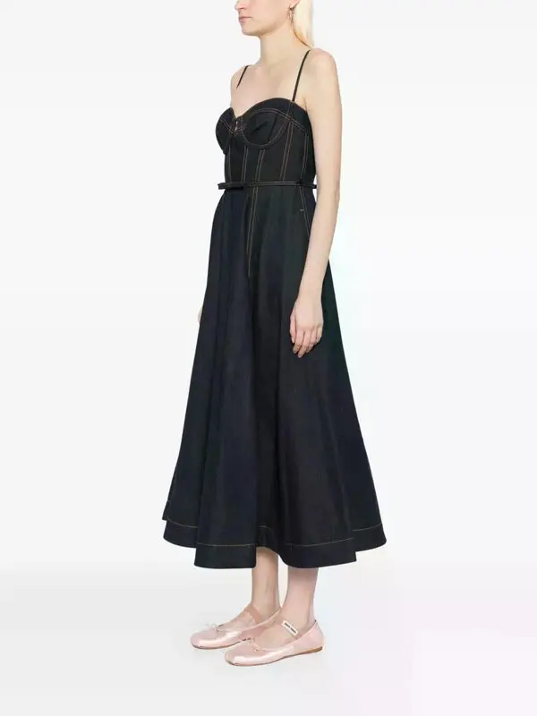 Zimmermann Denim Corset Dress