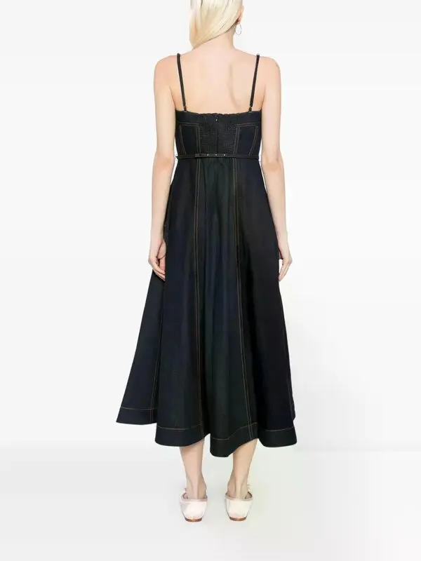 Zimmermann Denim Corset Dress