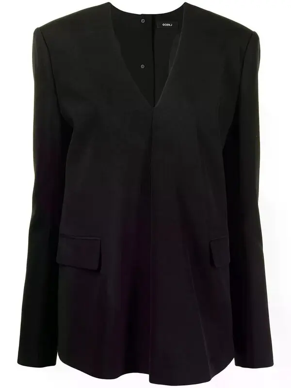 Goen.j Structured Blazer-top
