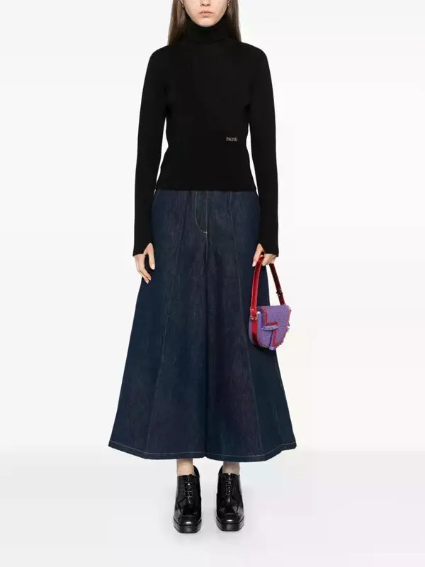 PATOU Ribbed Roll-neck Sweater