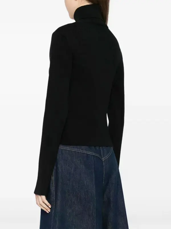 PATOU Ribbed Roll-neck Sweater