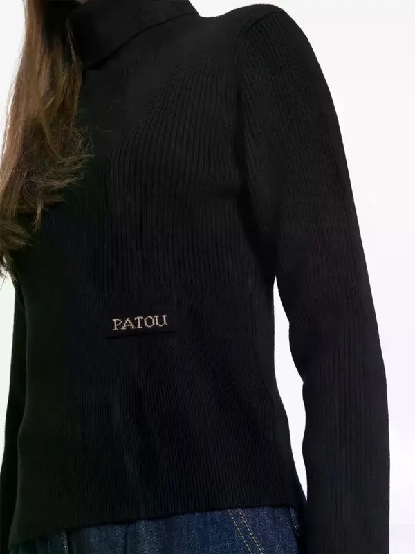 PATOU Ribbed Roll-neck Sweater