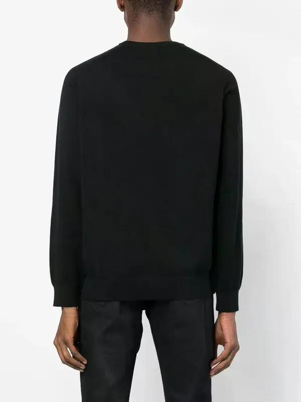 Philipp Plein Logo-plaque Jumper - Black
