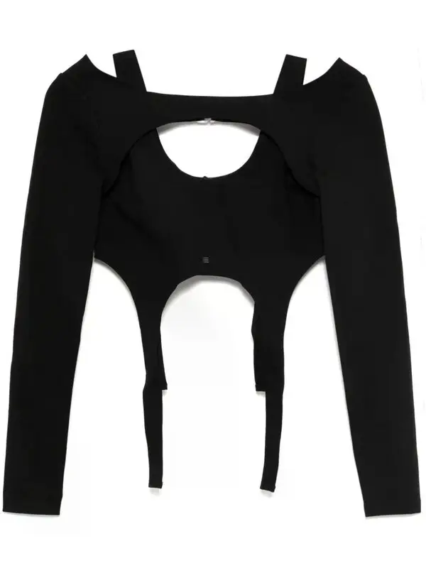 HELIOT EMIL Arid Harness Top - Black