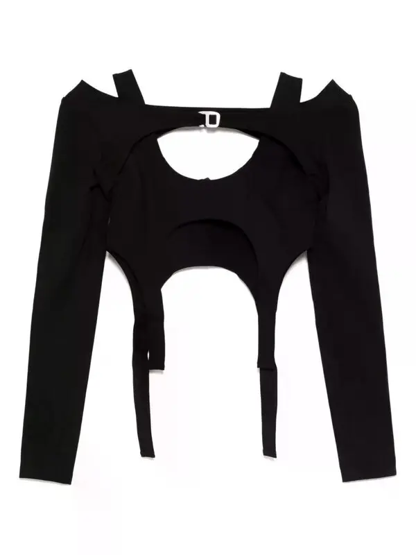 HELIOT EMIL Arid Harness Top - Black