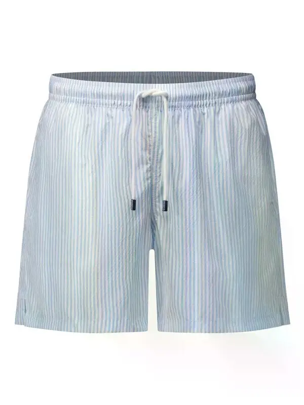 Fedeli Striped Swim Shorts
