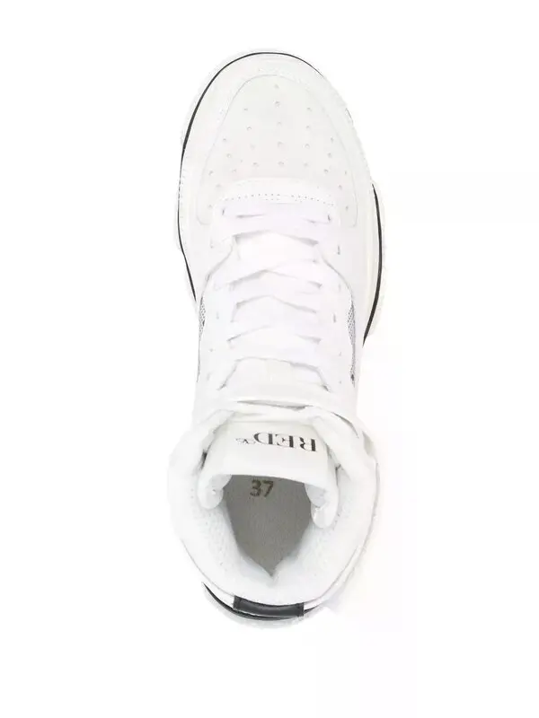 Red Valentino Logo-print High-top Sneakers