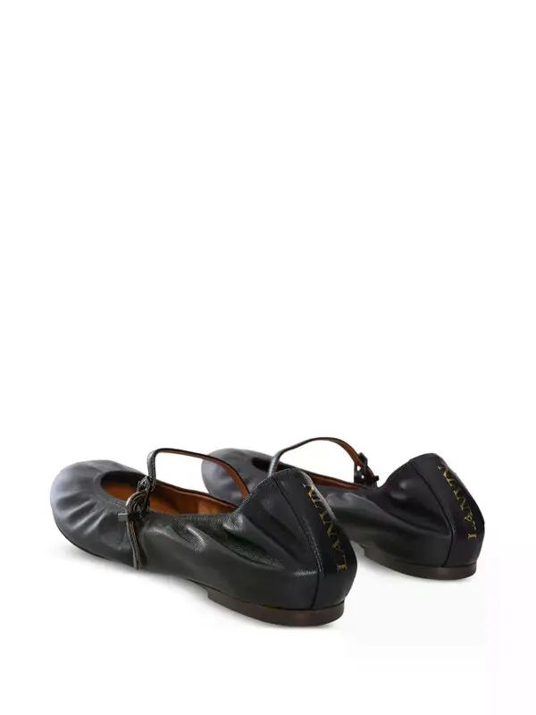 LANVIN Leather Ballet Flats