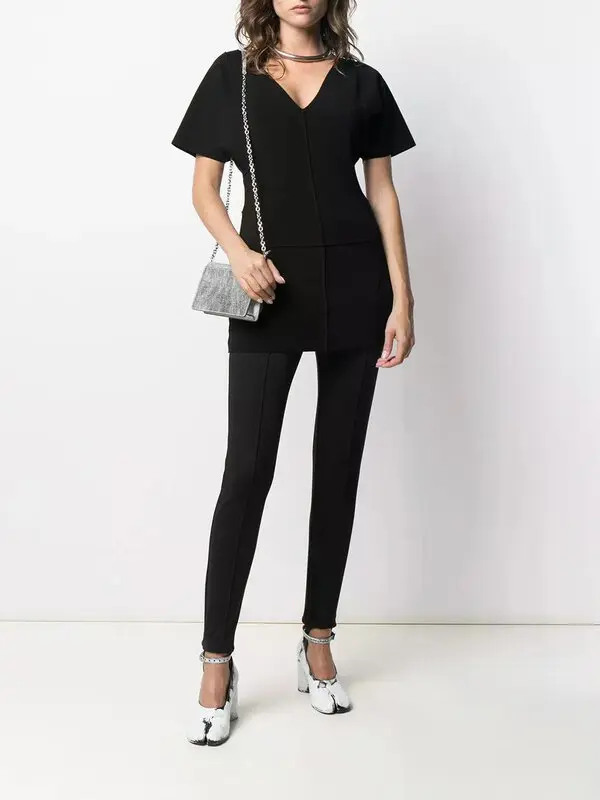 Rick Owens Longline V-neck Top