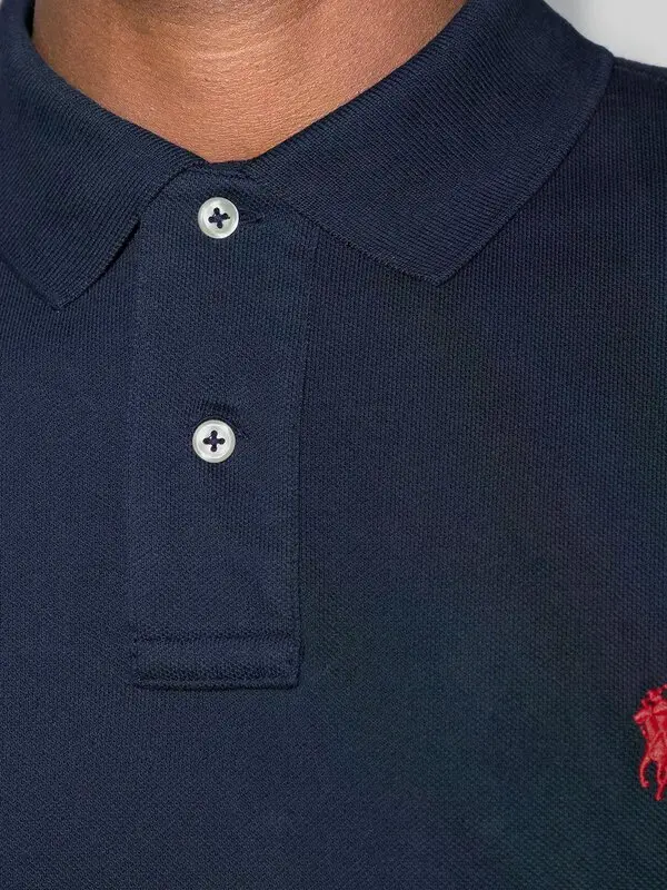Polo Ralph Lauren Custom Slim Fit Polo Shirt - Blue