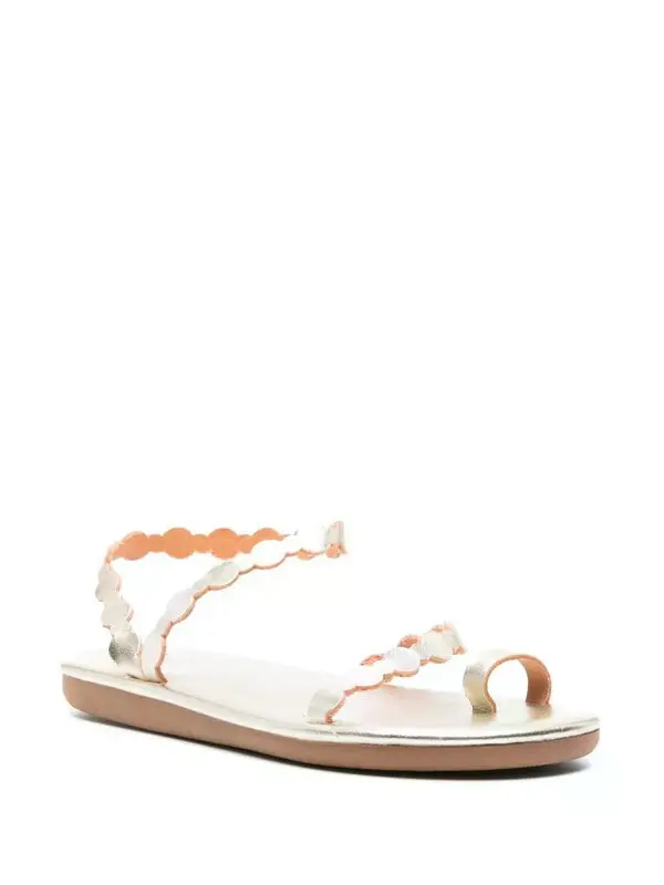 ANCIENT GREEK SANDALS Cronos Flat Leather Sandals