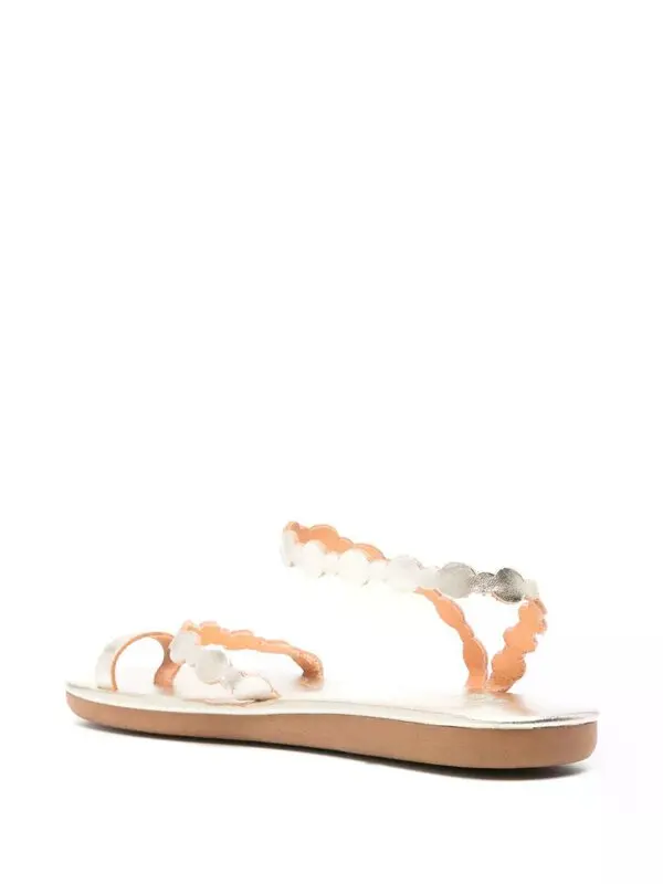 ANCIENT GREEK SANDALS Cronos Flat Leather Sandals