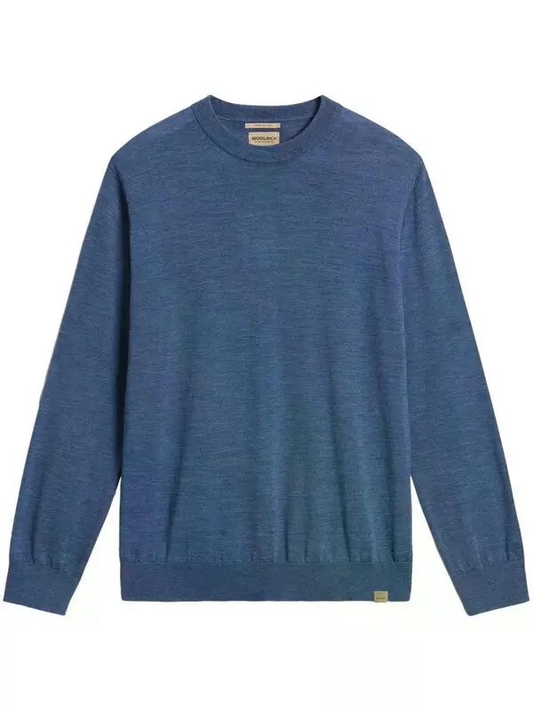 Woolrich Crew Neck Virgin Wool Sweater