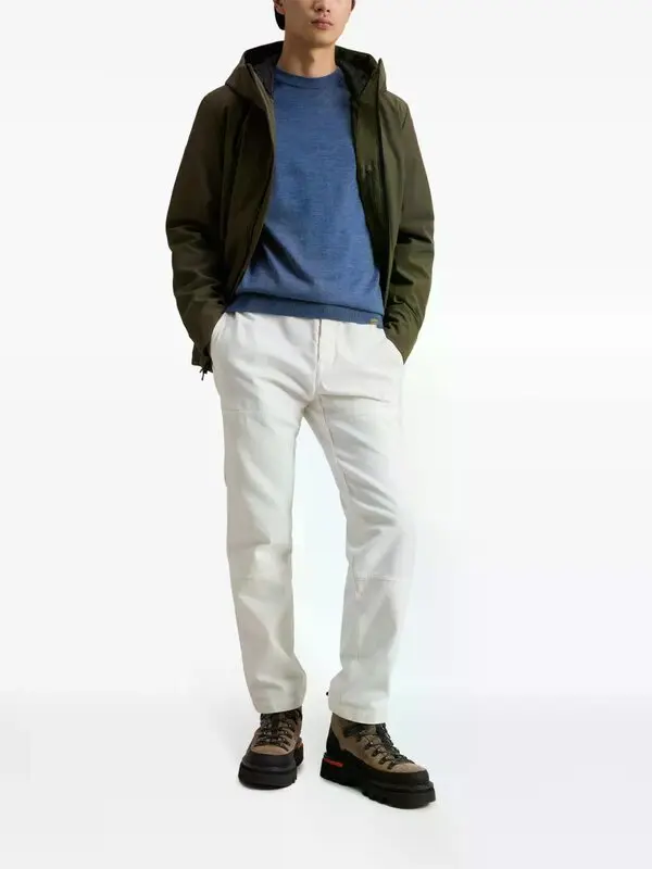 Woolrich Crew Neck Virgin Wool Sweater