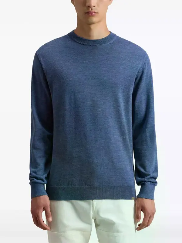Woolrich Crew Neck Virgin Wool Sweater