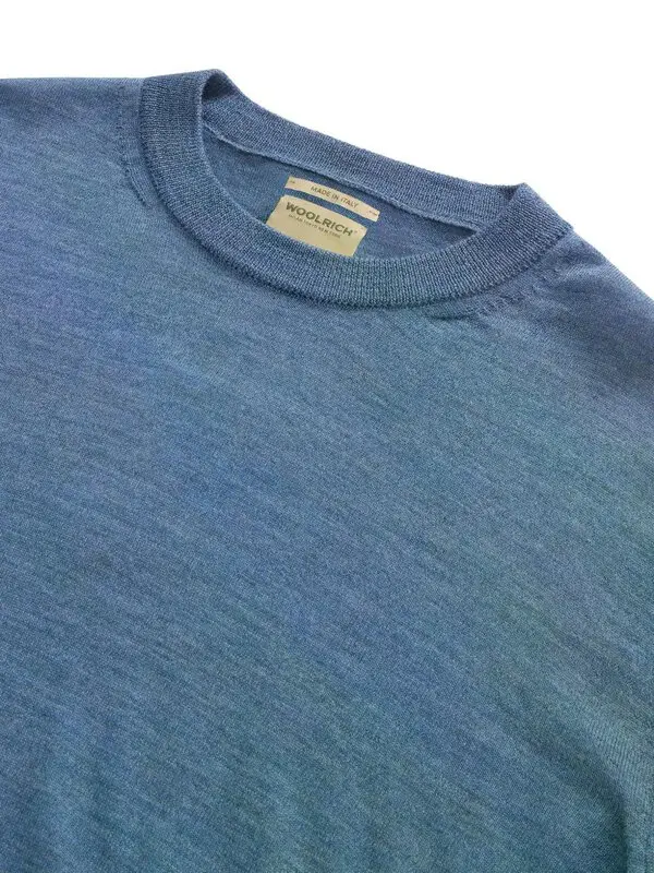 Woolrich Crew Neck Virgin Wool Sweater