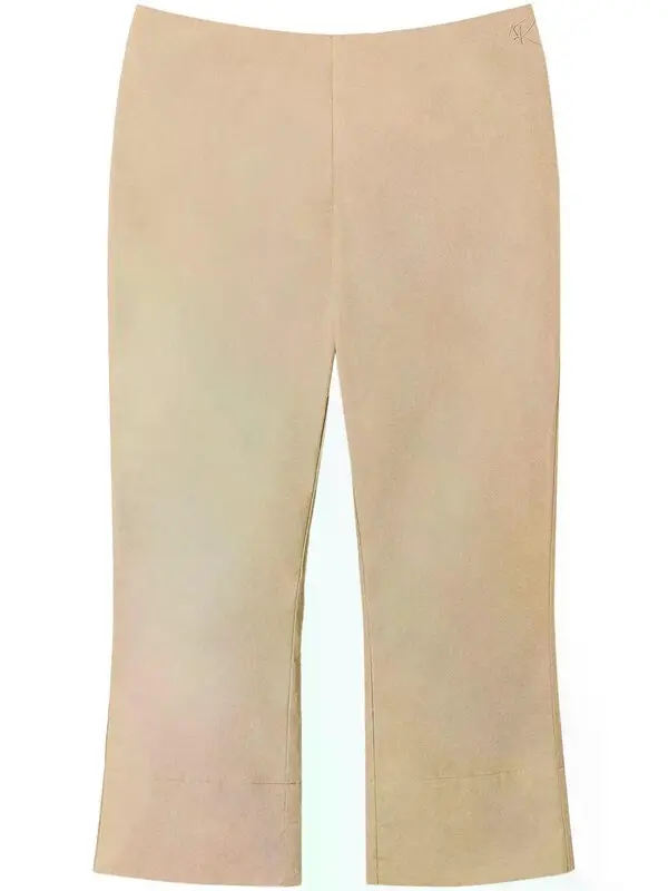 TWINSET Poplin Cropped Trousers
