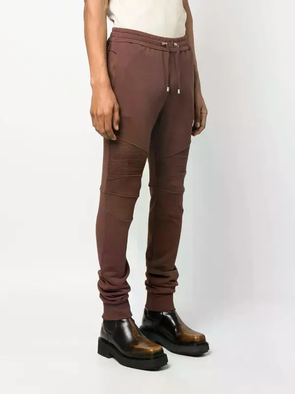 Balmain Logo-print Track Pants - Brown