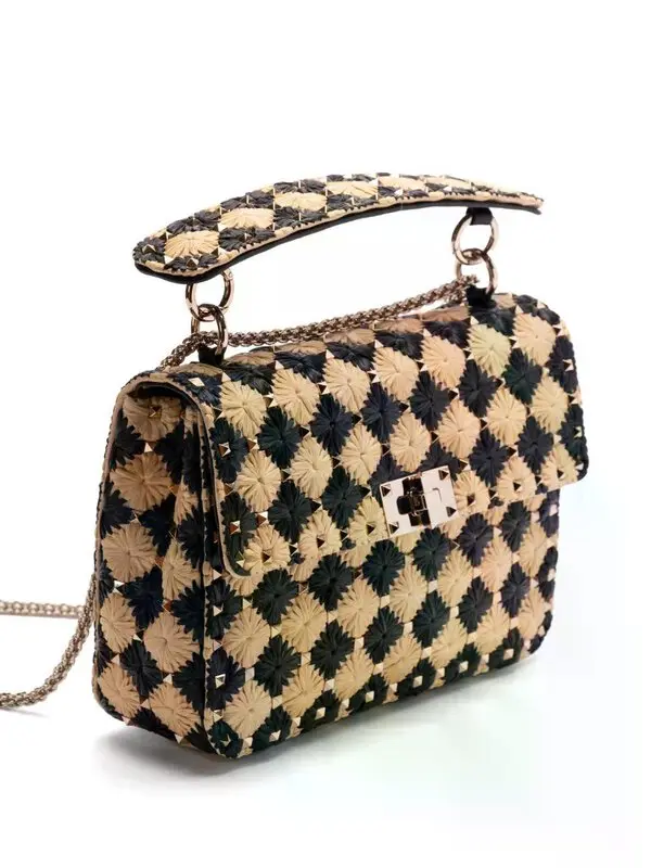 Valentino Garavani Medium Raffia Tote Bag