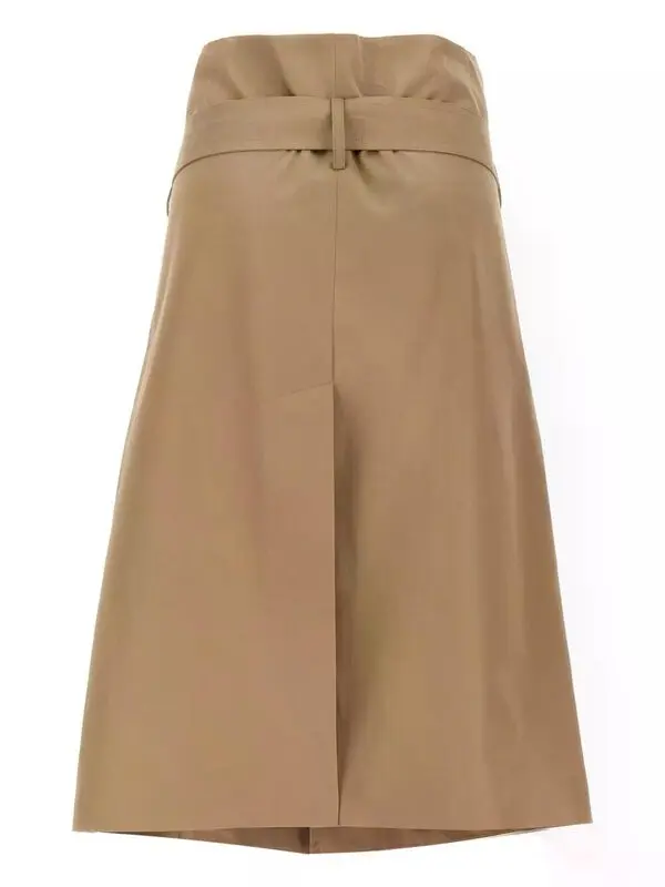 Vetements Cotton Midi Skirt