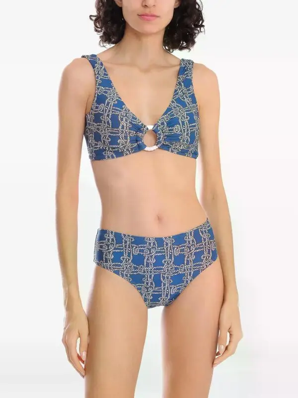 AMIR SLAMA Graphic-print Bikini