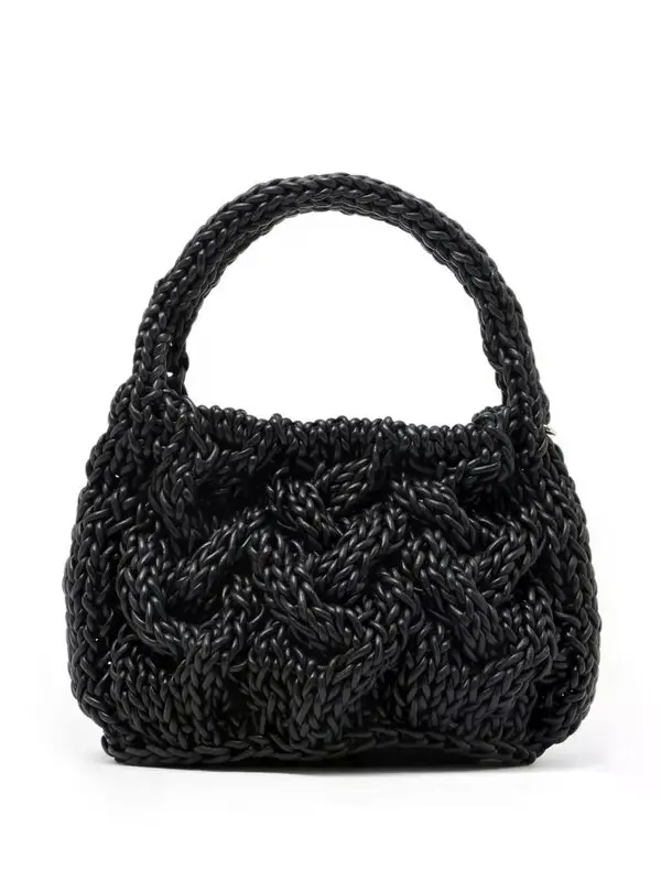 JW Anderson Cable Knit Bag - Black