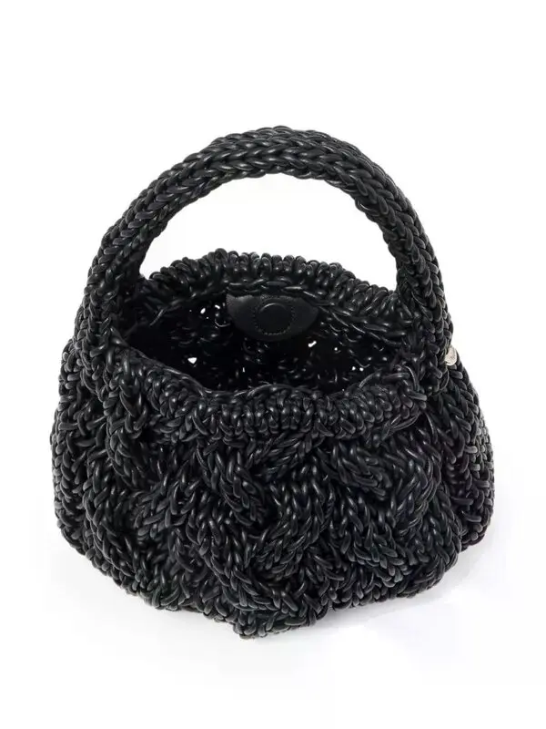JW Anderson Cable Knit Bag - Black