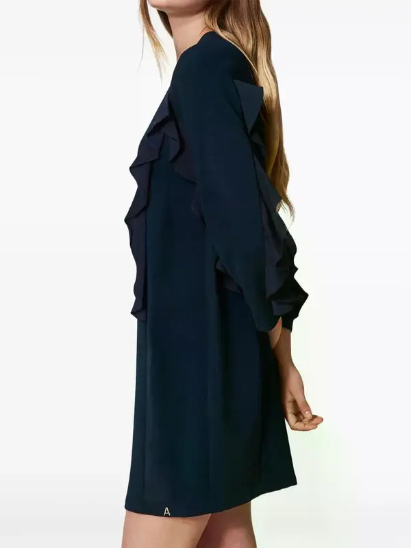TWINSET Ruffle-detailing Mini Dress