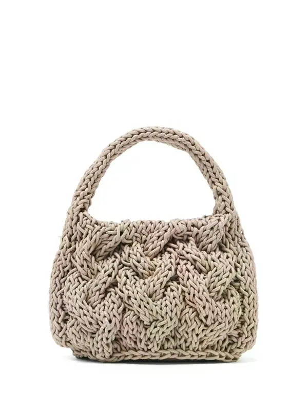 JW Anderson Cable-knit Tote Bag - Neutrals