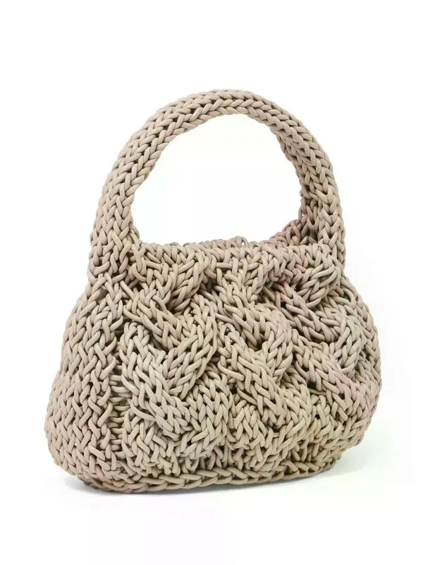 JW Anderson Cable-knit Tote Bag - Neutrals