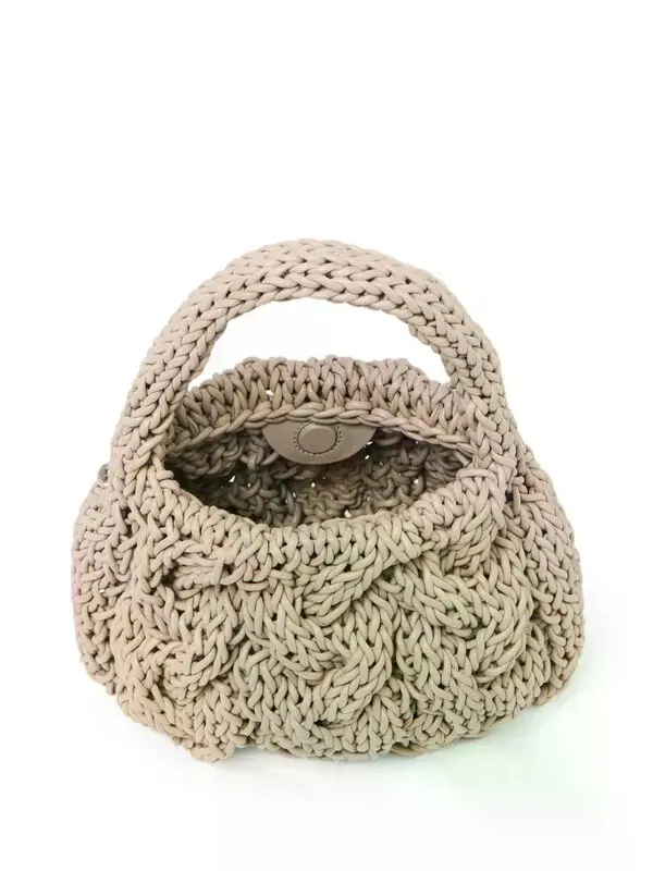 JW Anderson Cable-knit Tote Bag - Neutrals