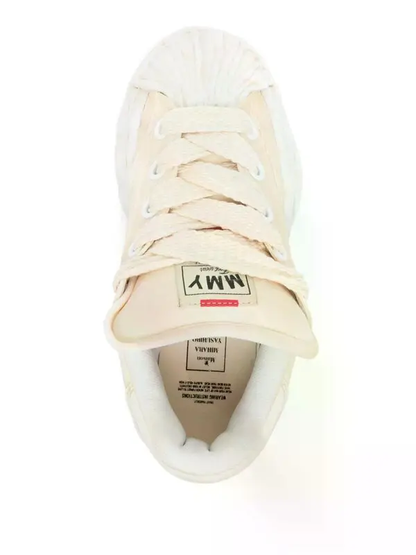 Mihara Yasuhiro Round Toe Trainer - Neutrals