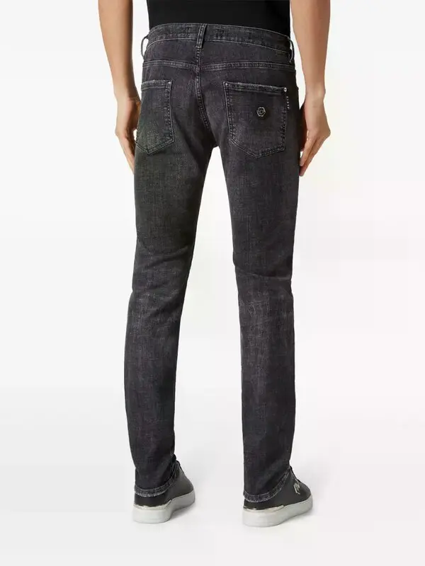 Philipp Plein Low-rise Straight-leg Jeans