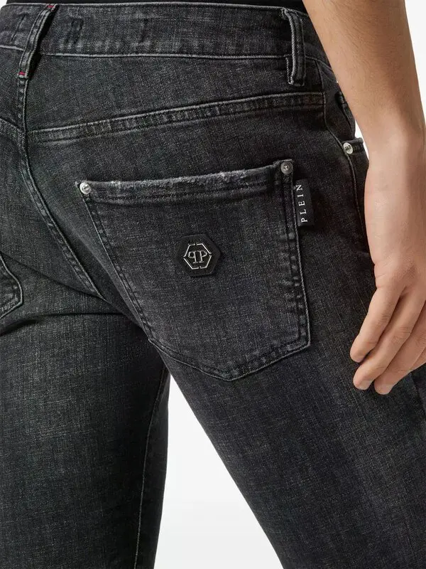 Philipp Plein Low-rise Straight-leg Jeans
