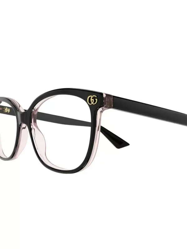 Gucci Gg Round Frame Glasses