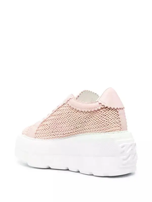 Casadei Hanoi Nexus Leather Sneakers - Pink