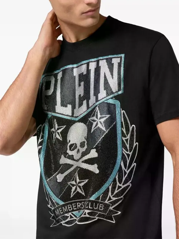 Philipp Plein Patch Skull&bones T-shirt