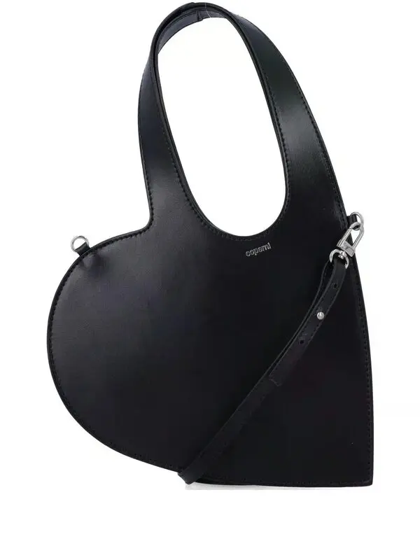 Coperni Mini Baby Heart Crossbody Bag - Black