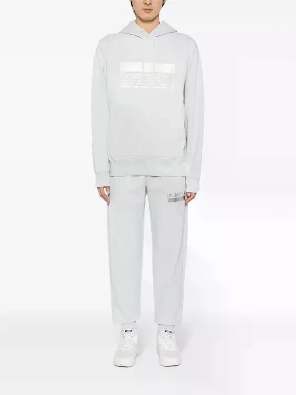 Helmut Lang Logo-print Cotton Hoodie