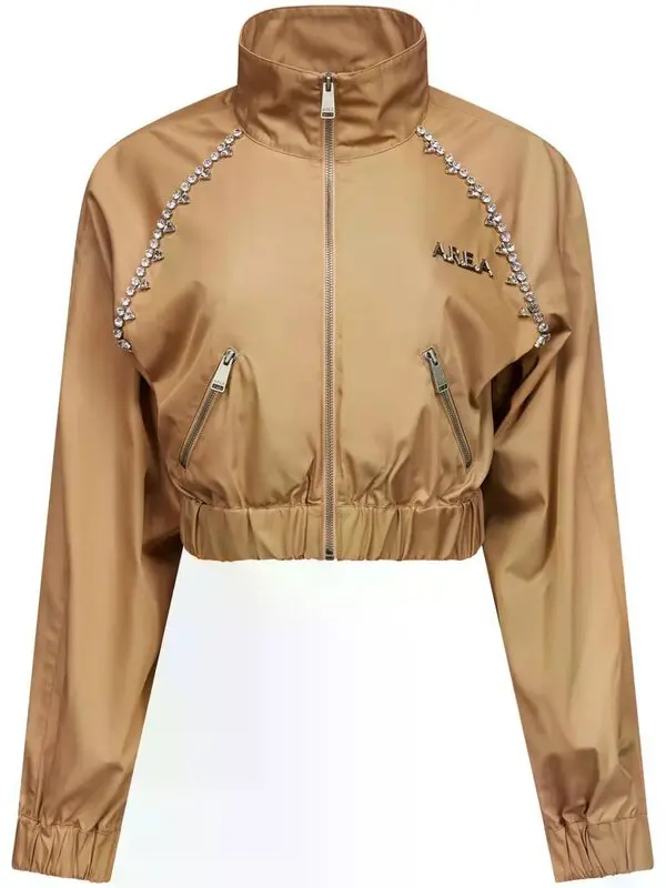 AREA Crystal-embellished Jacket