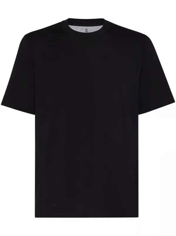 Brunello Cucinelli Crew-neck Cotton Jersey T-shirt