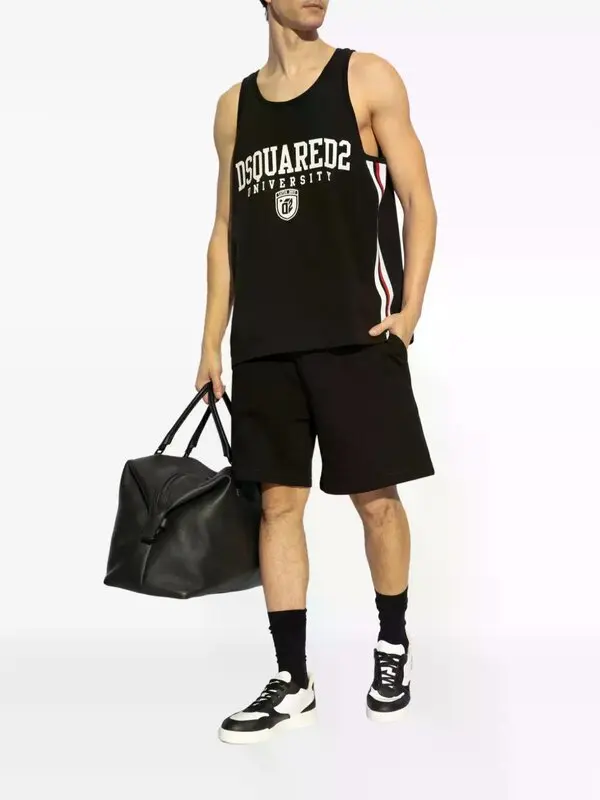 Dsquared2 Logo-embroidered Shorts