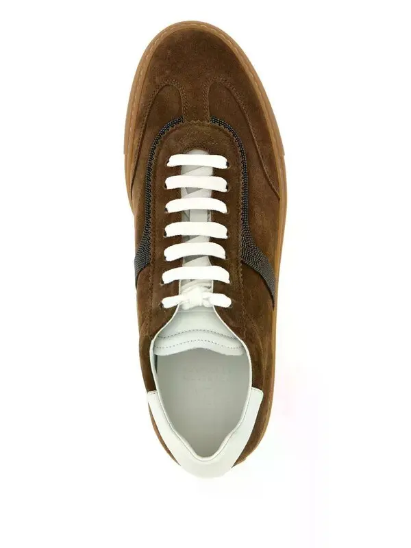 Brunello Cucinelli Monili-embellished Sneakers