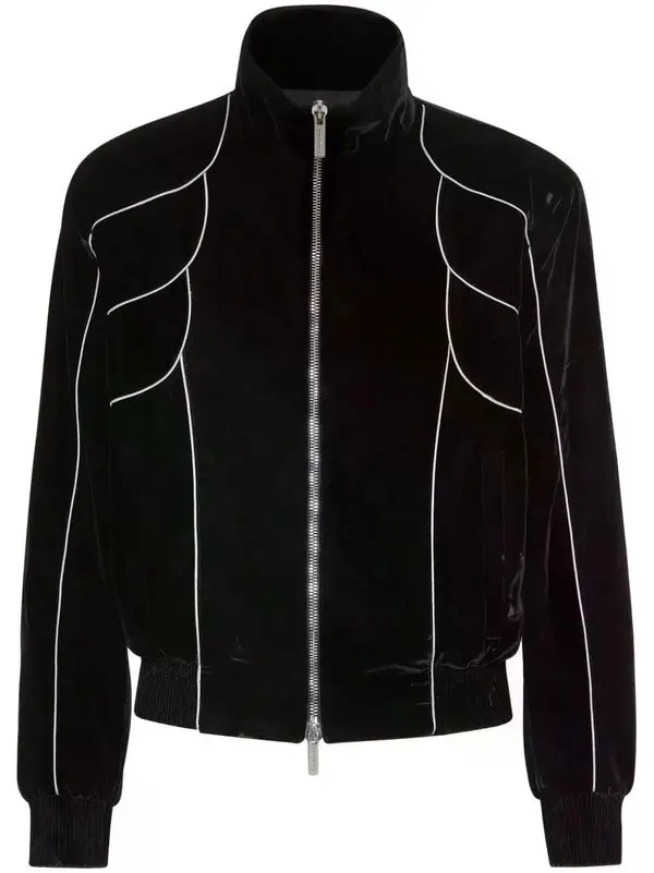 Dsquared2 Velour Bomber Jacket