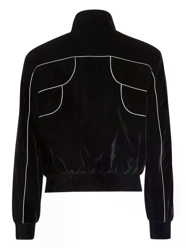 Dsquared2 Velour Bomber Jacket