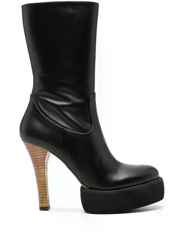 PALOMA BARCELO Hella 125mm Leather Boots