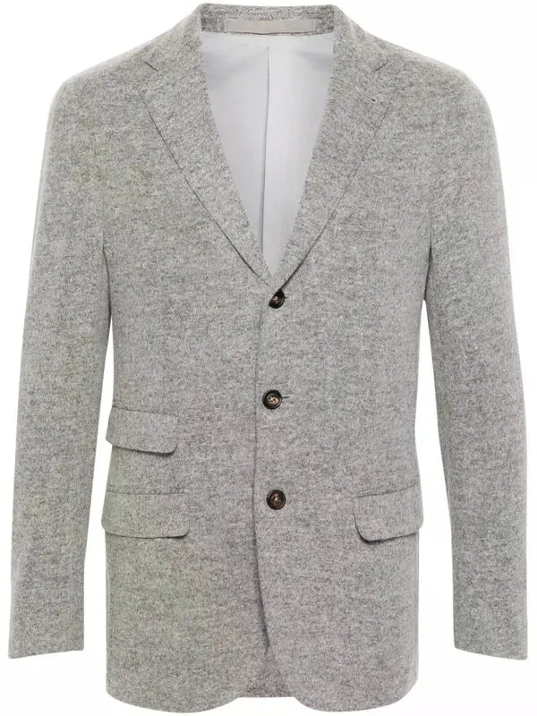 Eleventy Alpaca Wool-blend Blazer