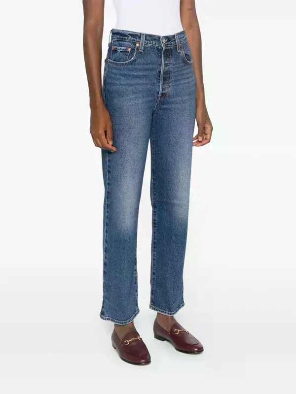LEVI'S Ribcage Straight Jeans - Blue