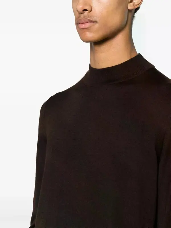 Kiton High-neck Cashmere-silk Jumper