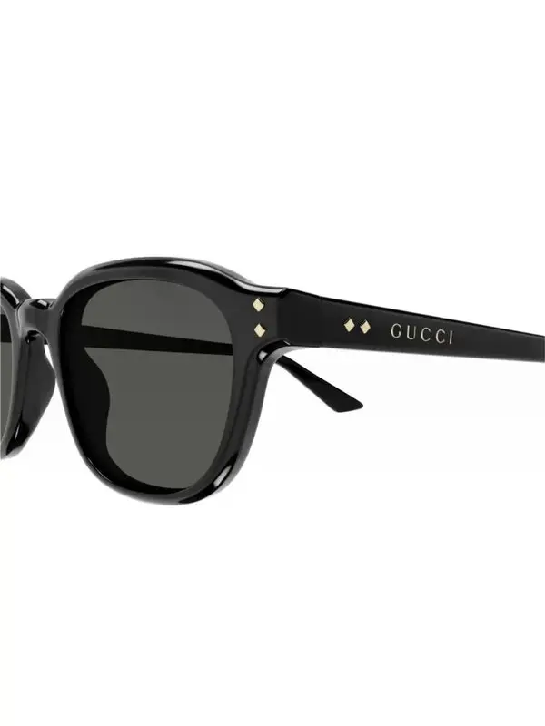 Gucci Round-frame Sunglasses - Black